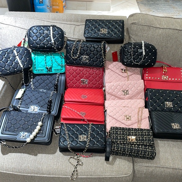 Badgley Mischka | Bags | Badgley Mischka Bag Bundle Crossbody Nwt ...